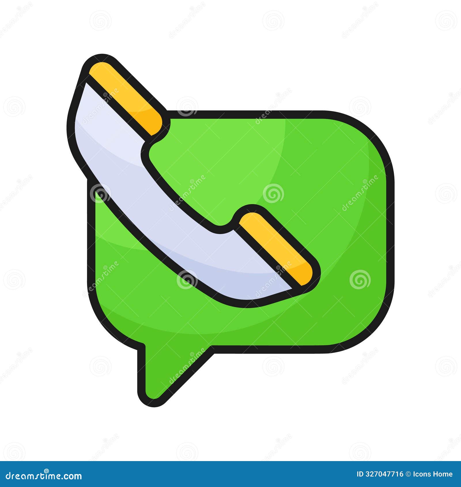 Carefully Crafted Communication App Icon Design, Ready for Premium Use ...