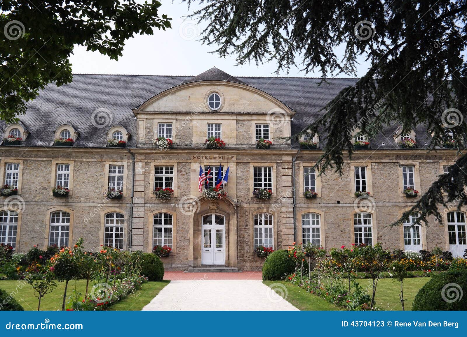 Carentan town hall stock image. Image of government, court - 43704123