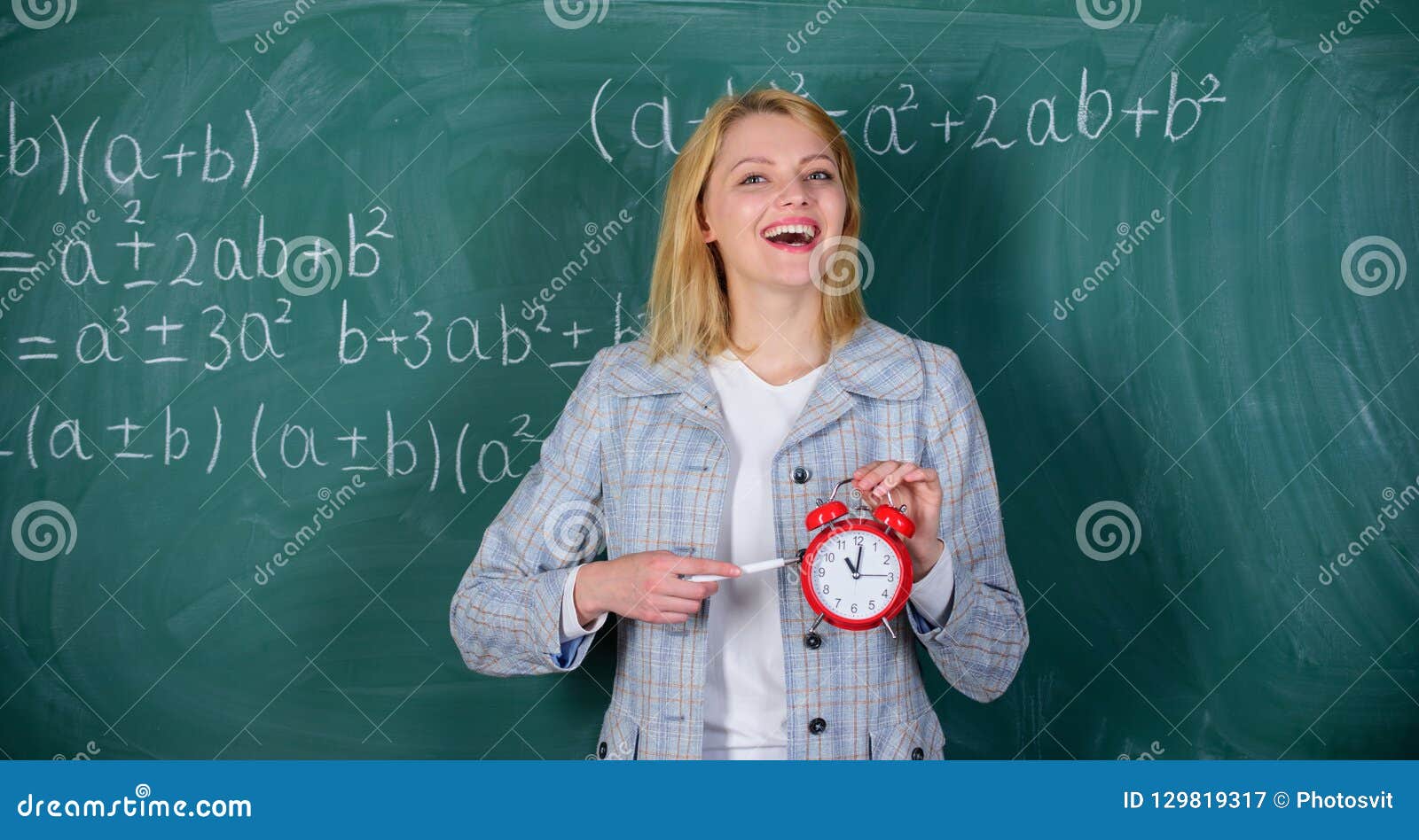 She Cares about Discipline. Time To Study. Welcome Teacher School Year ...