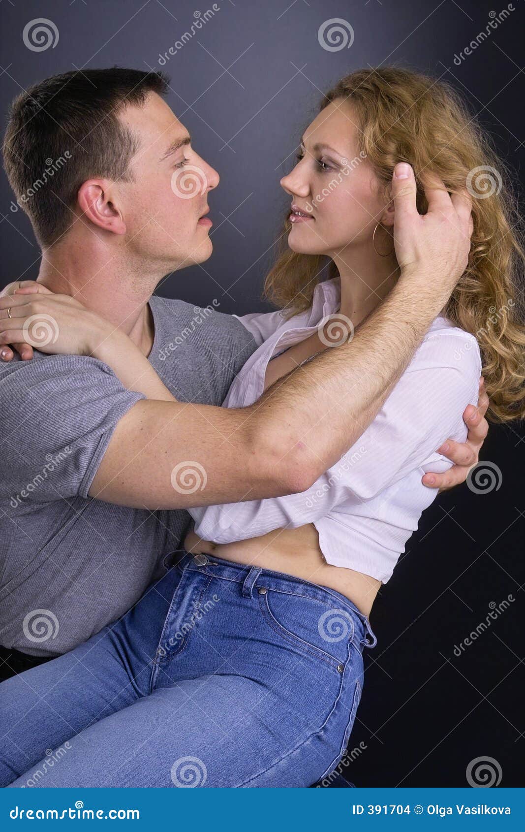 Caresse Photo Stock Image Du Homme Fille émotion érotique 391704