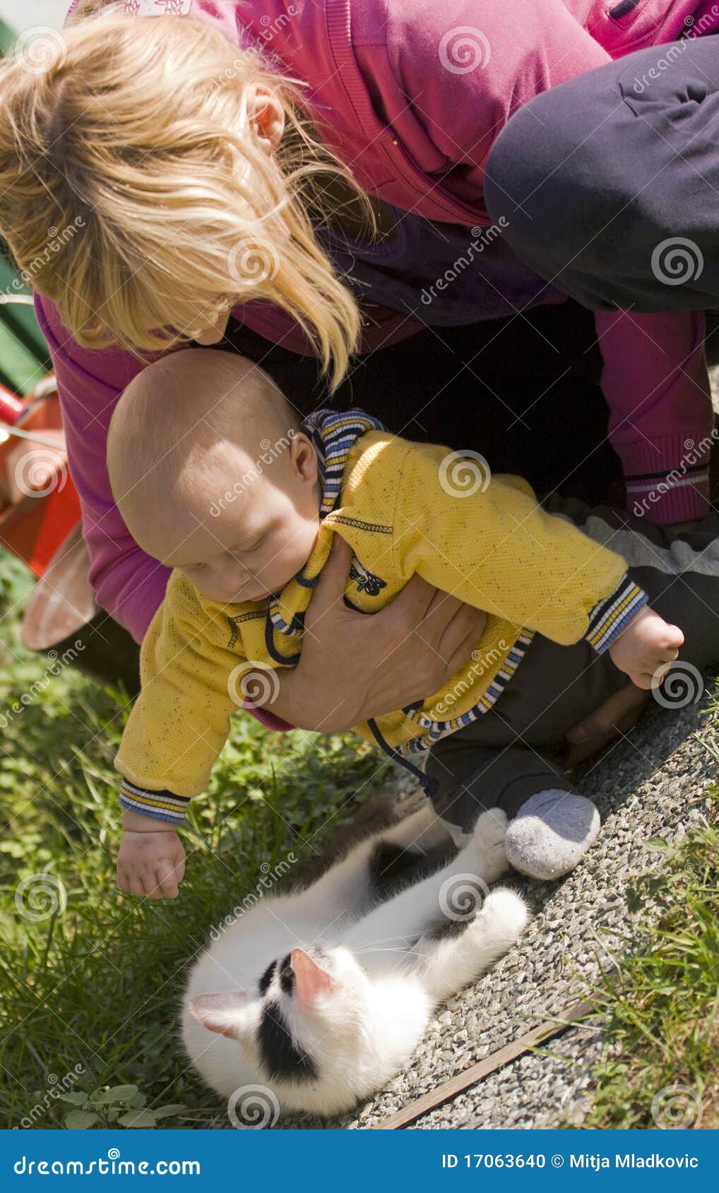 Caressing stock photo. Image of mother, female, baby - 17063640