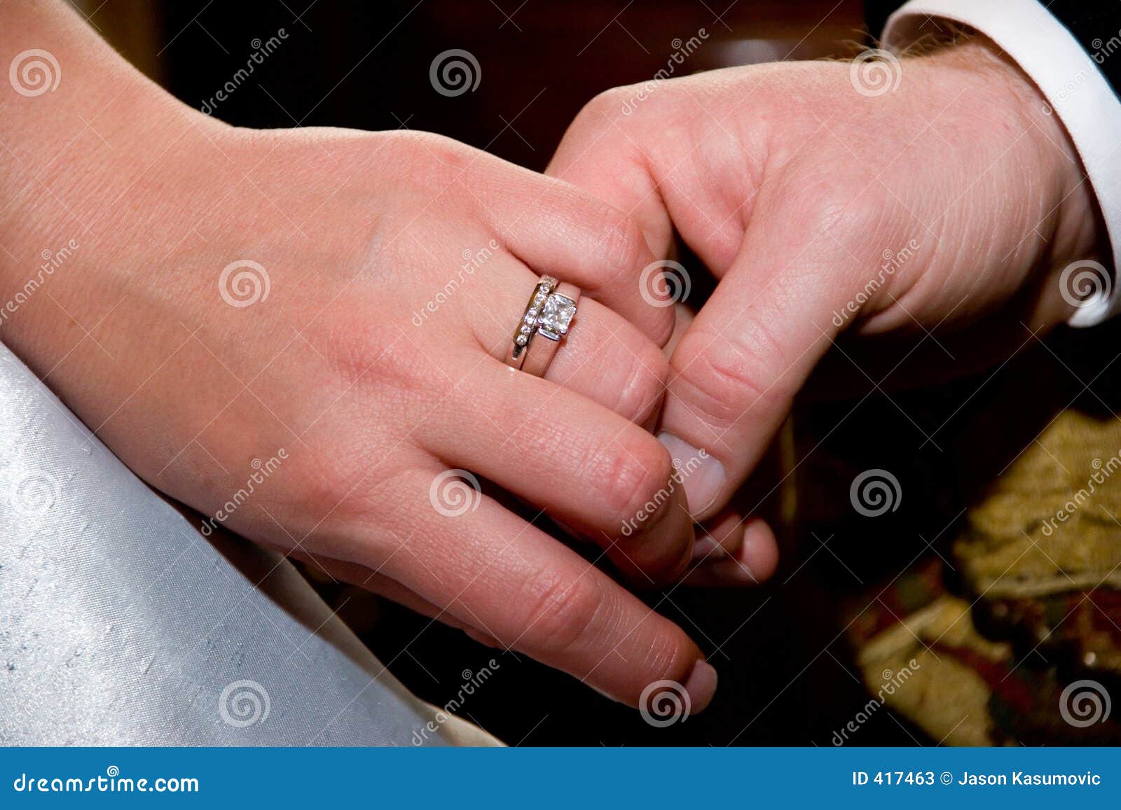 Caressing Hands stock image. Image of hand, loving, ring - 417463