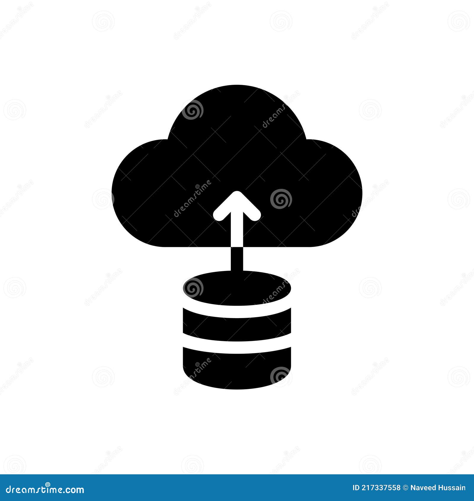 Cargar ilustración del vector. Ilustración de icono - 217337558