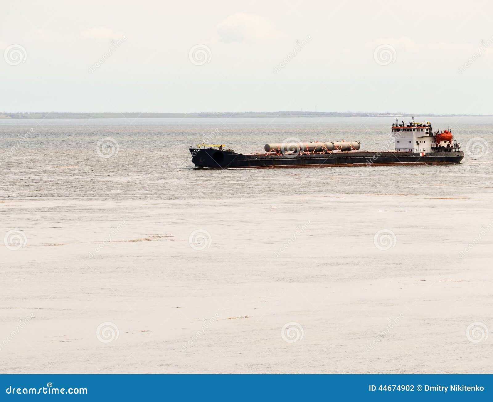 Cargo barge stock photo. Image of freight, tanker, water - 44674902