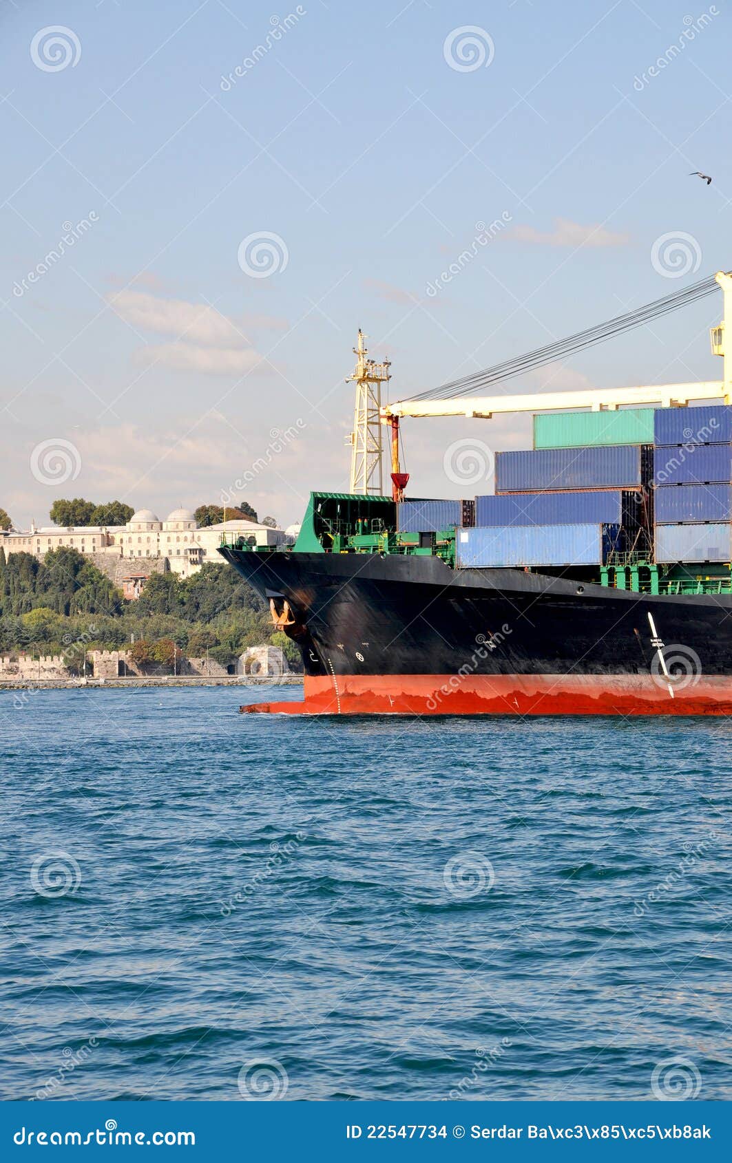 Cargo boat stock photo. Image of ship, dispatching, imports - 22547734