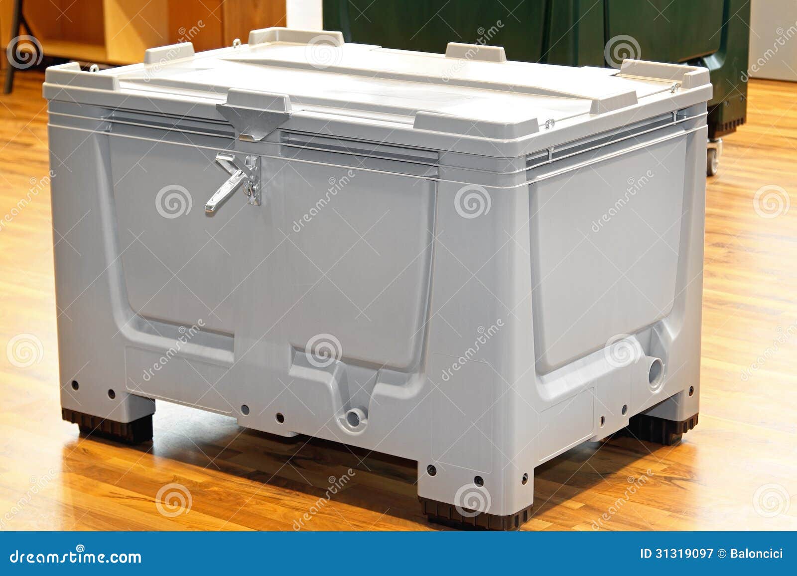 Cargo box stock image. Image of commercial, transport - 31319097