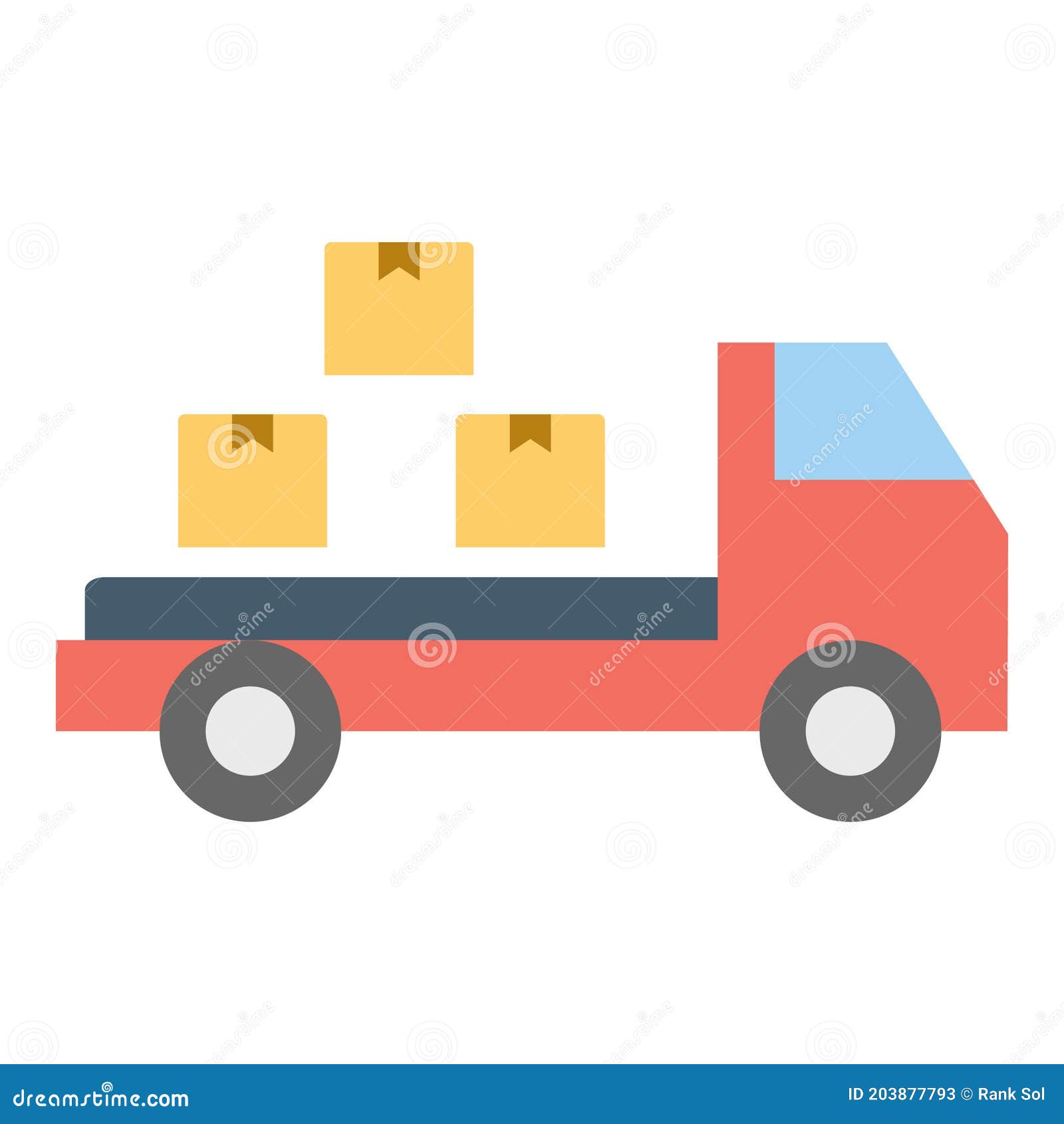 Cargo Boxes Royalty-Free Stock Image | CartoonDealer.com #37871554