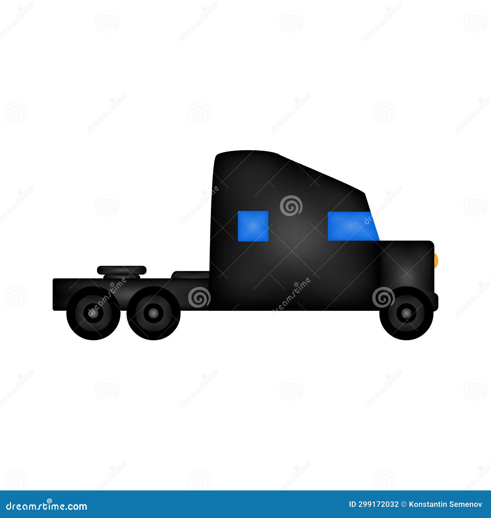 Cargo car icon on white stock illustration. Illustration of auto ...