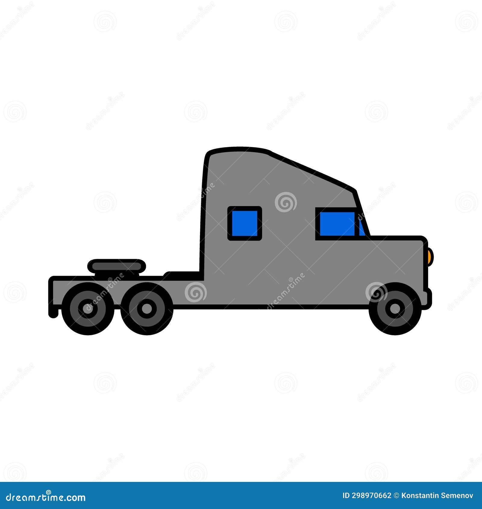 Cargo car icon on white stock illustration. Illustration of silhouette ...