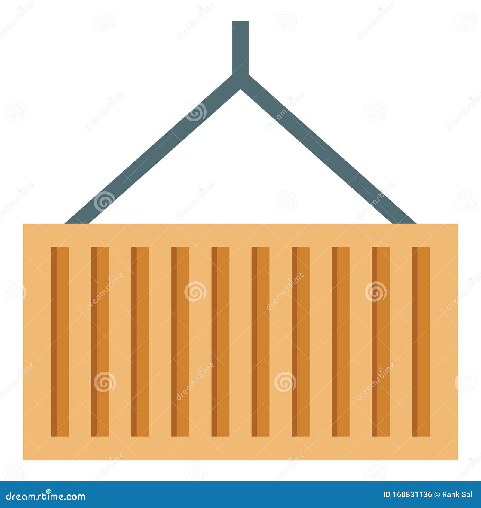 Cargo Container Color Vector Icon Fully Editable Stock Vector ...