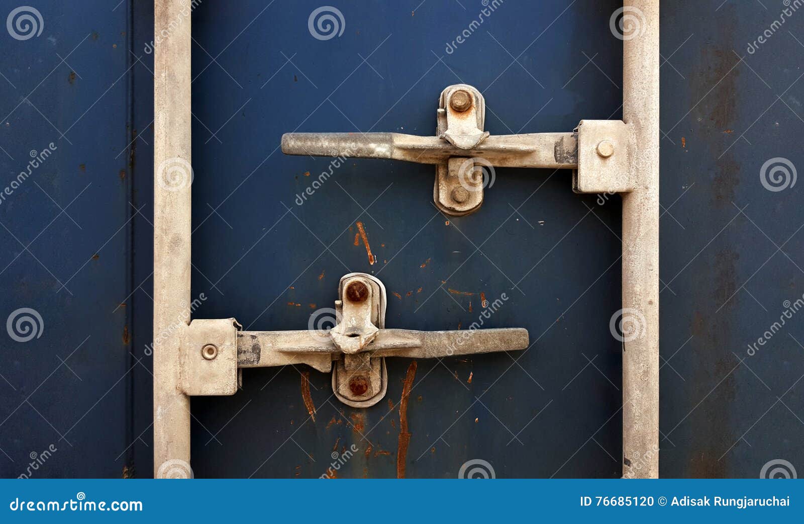 Cargo Container Front. stock photo. Image of logistics - 76685120