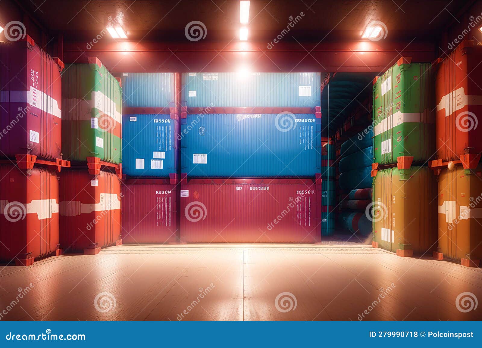 A Cargo Container. the Power of Containers. Exploring the World of ...