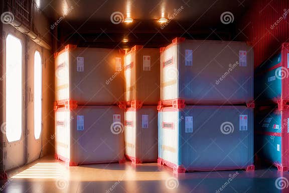 A Cargo Container. the Power of Containers. Exploring the World of ...