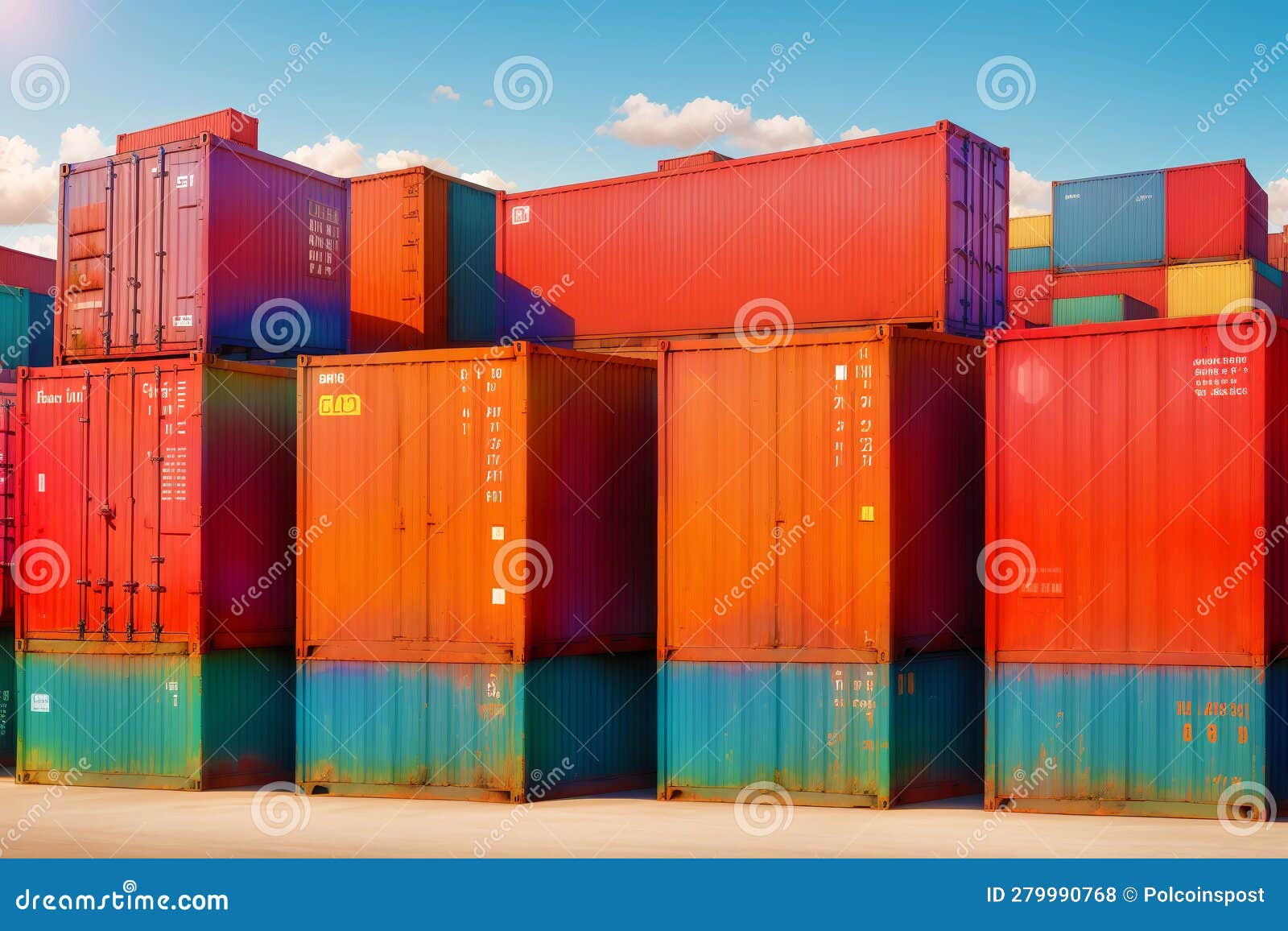 A Cargo Container. the Power of Containers. Exploring the World of ...