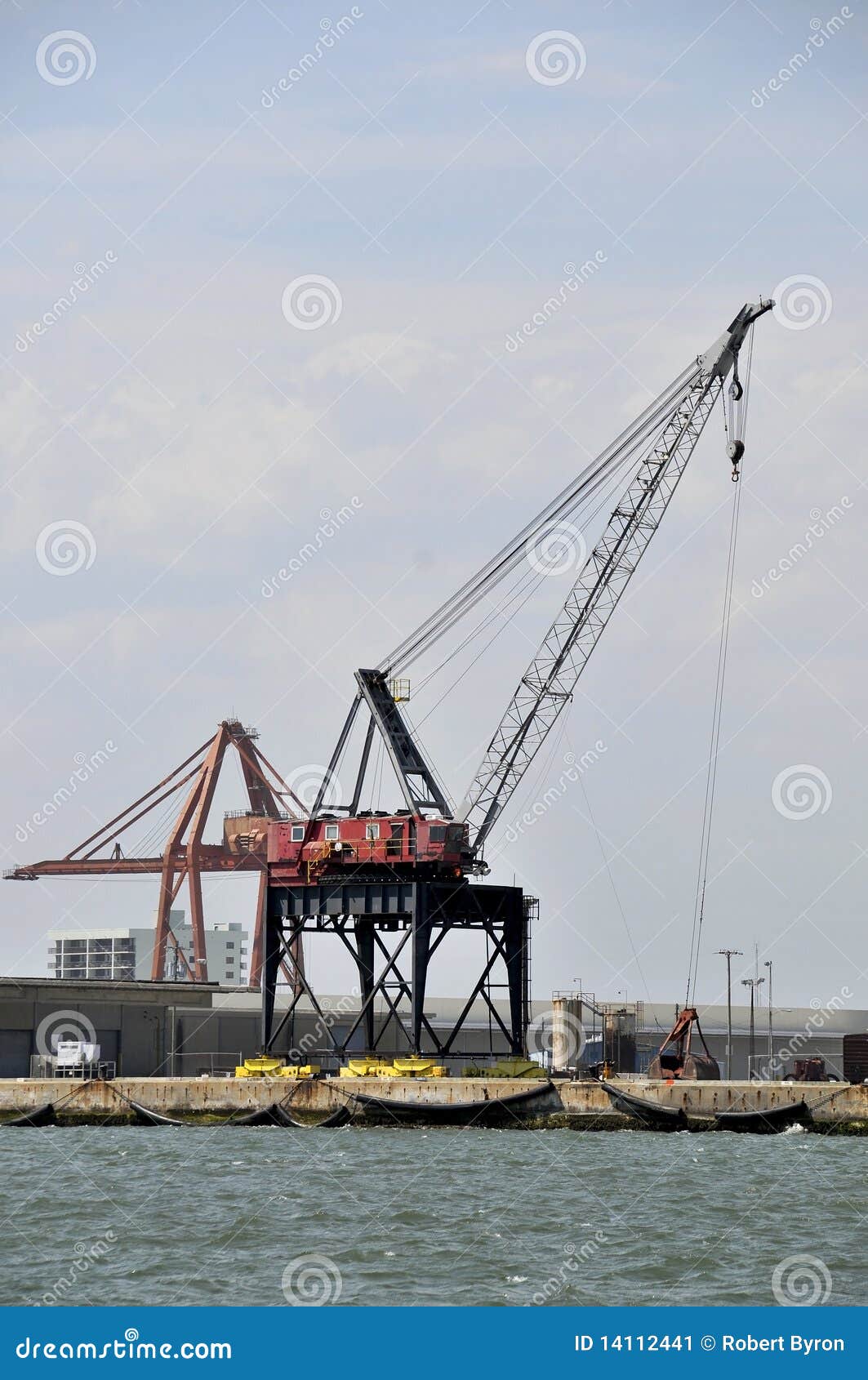 Cargo Crane stock image. Image of international, marine - 14112441