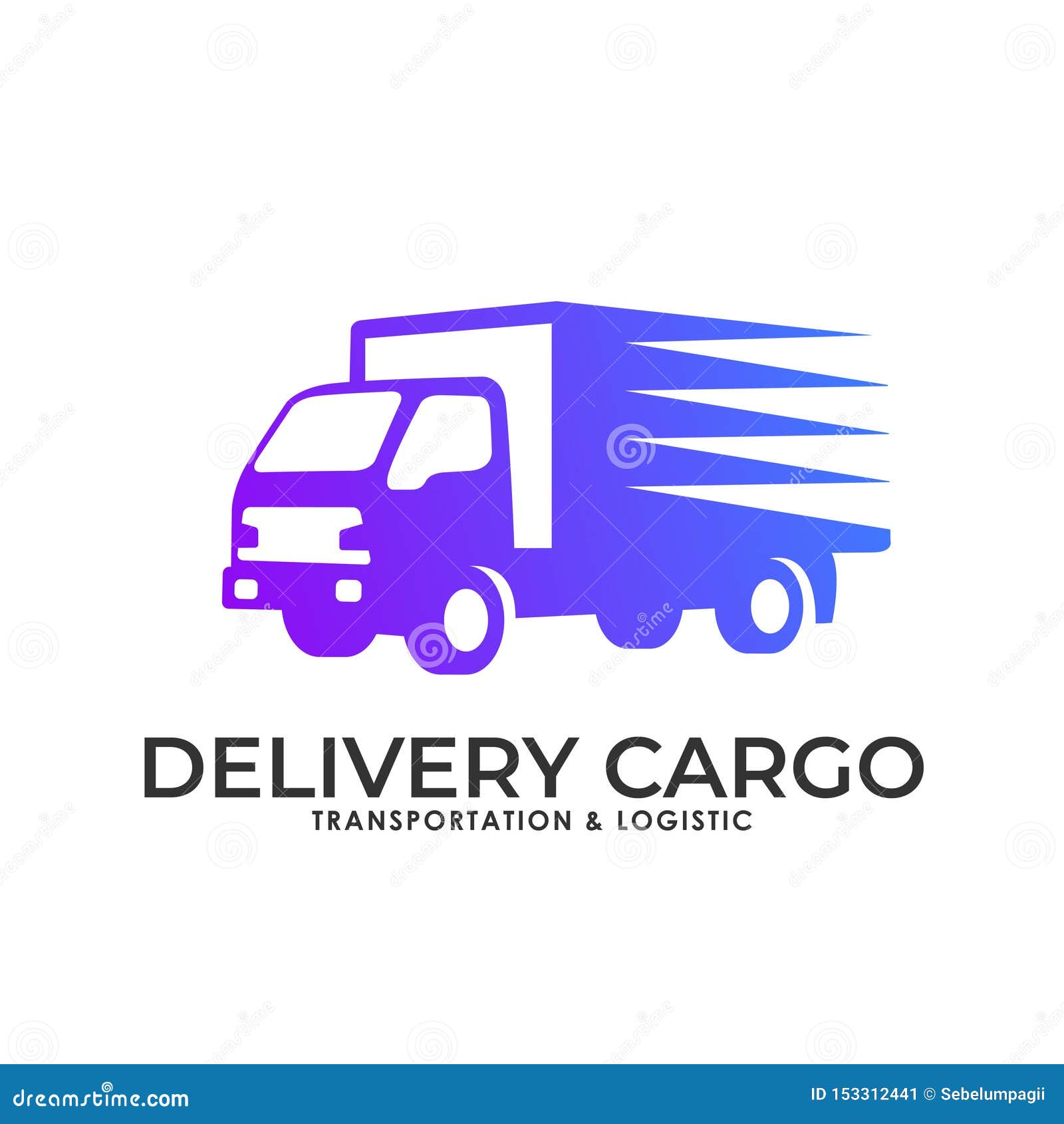 Cargo Delivery Services Logo Stock Vector - Illustration of abstract ...