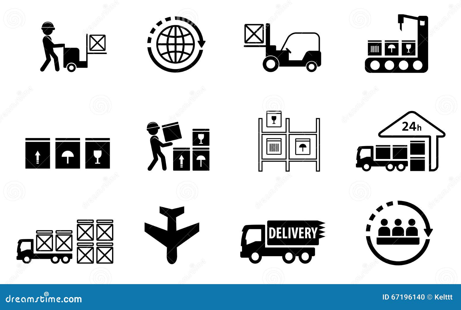 Aircraft Cargo Unloading Stock Illustrations – 95 Aircraft Cargo ...