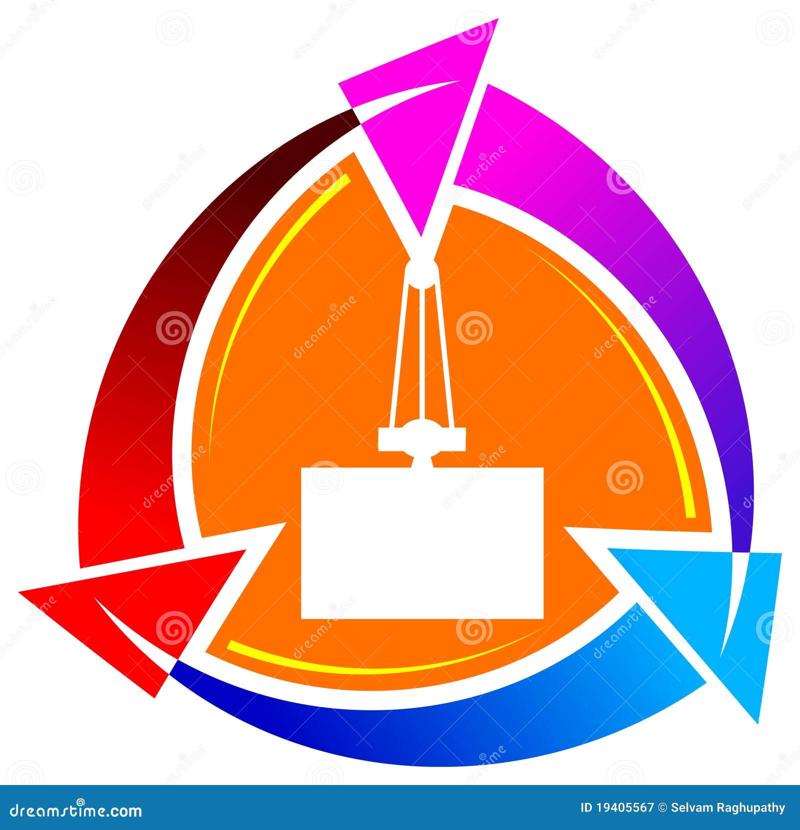 Cargo emblem stock vector. Illustration of export, harbor - 19405567