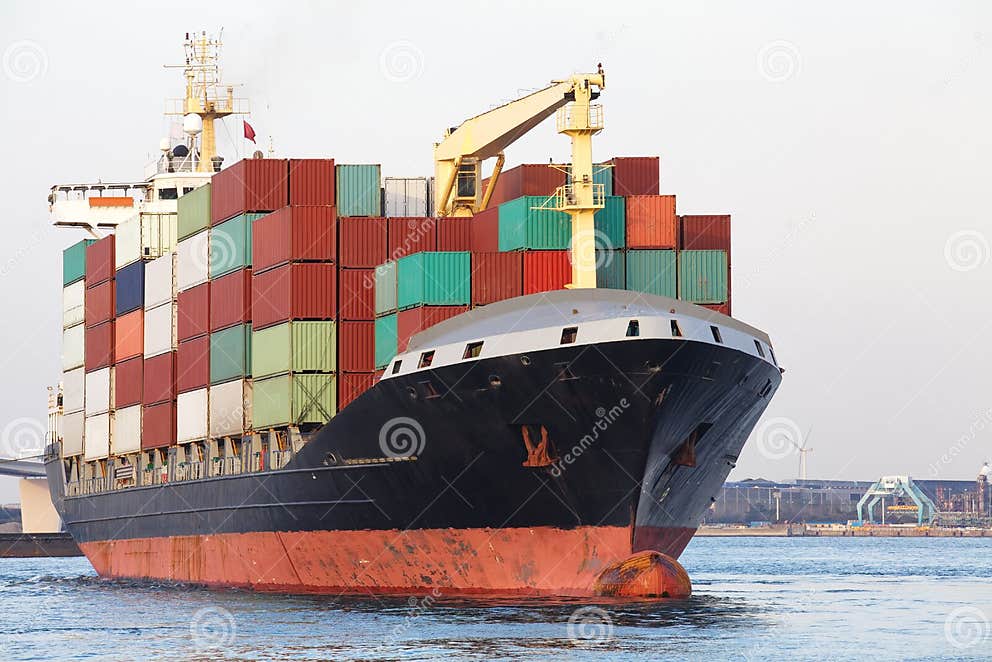 Cargo freight ship stock photo. Image of bulk, nautical - 38036494