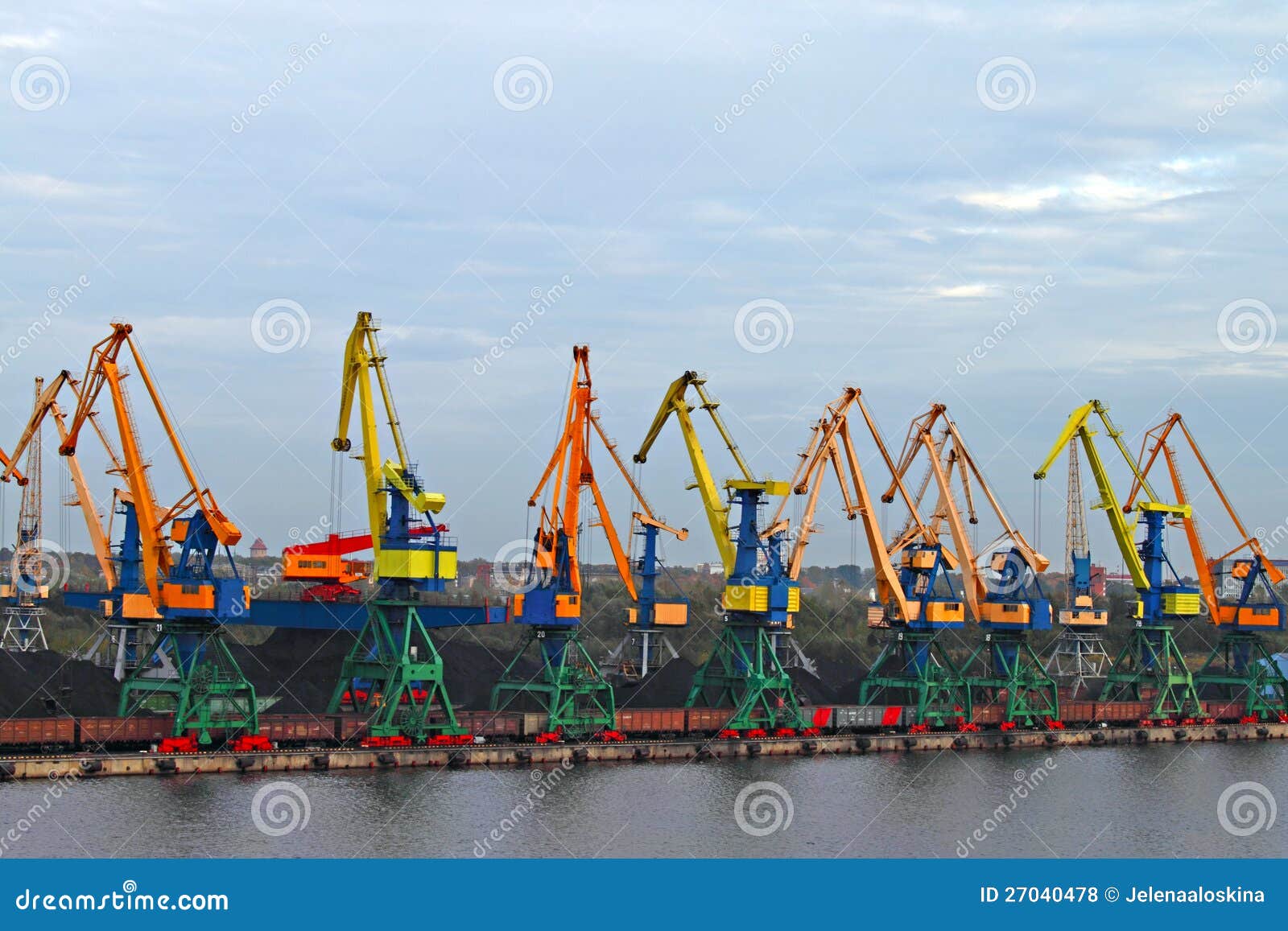 Cargo harbor stock photo. Image of dock, harbor, freight - 27040478