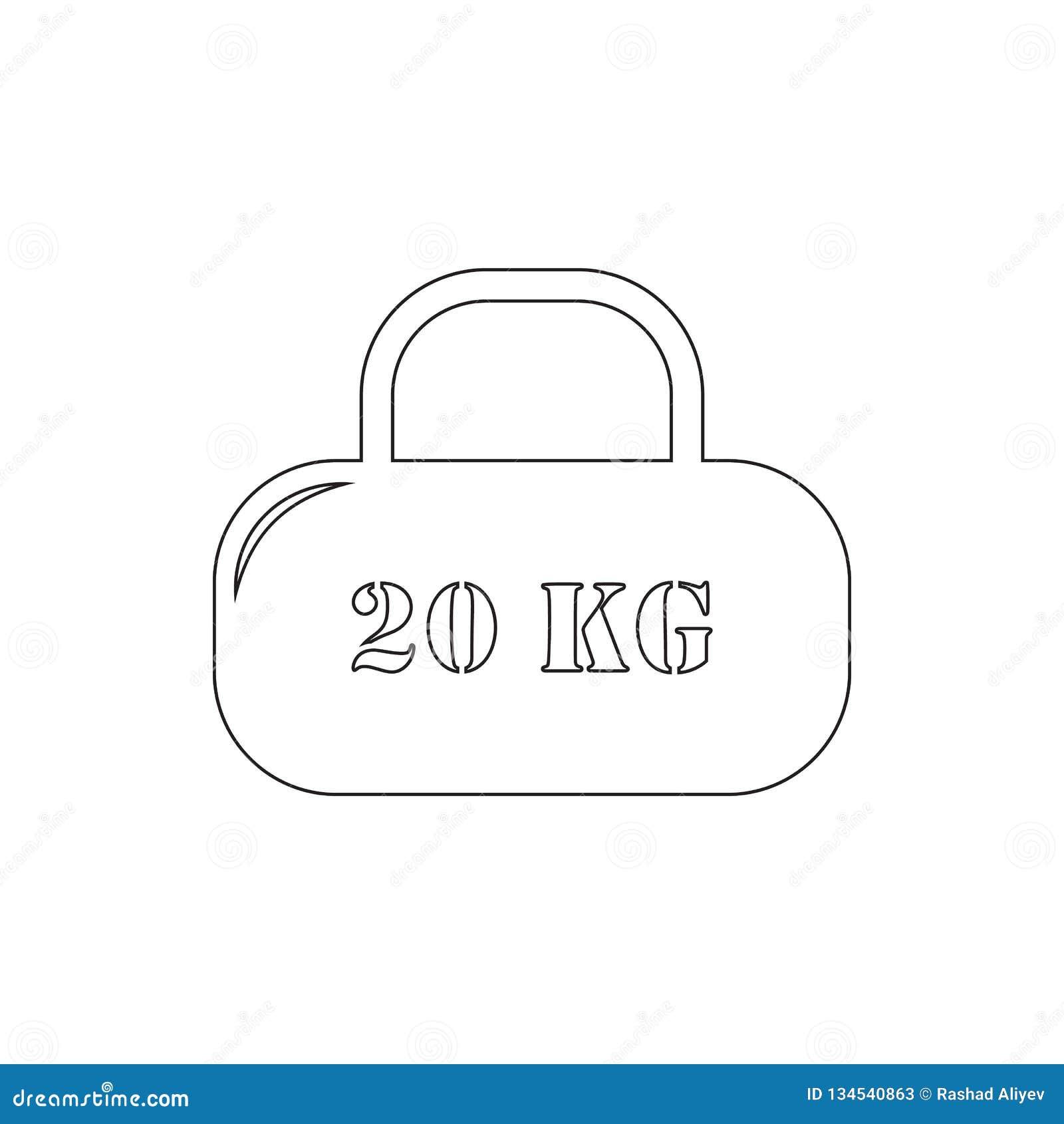 Kilograms Icon In Different Style Vector Illustration. Two Colored And ... Kilograms Icon In Different Style Vector Illustration. Two Colored And ...