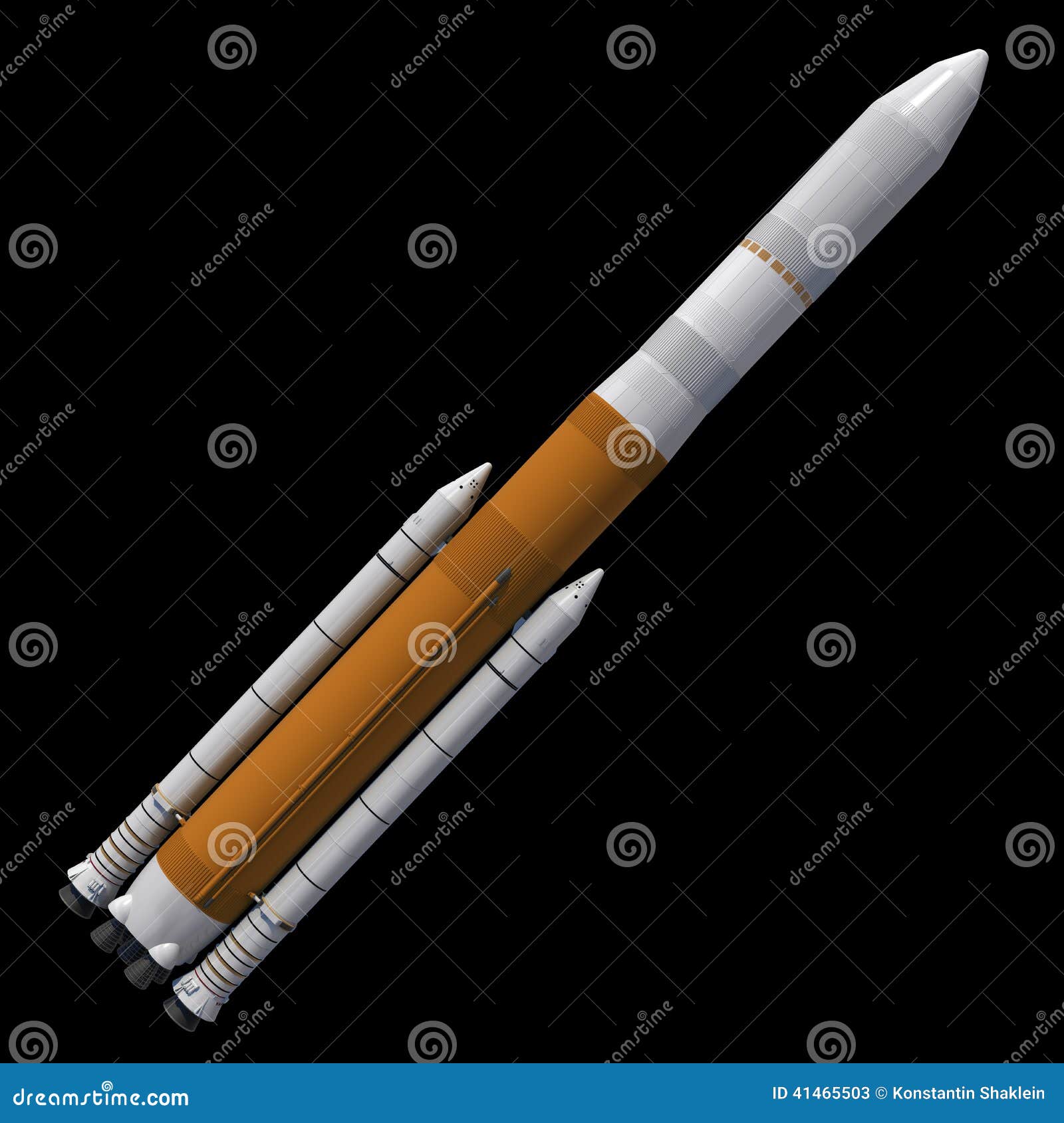 Cargo Launch Rocket. stock illustration. Illustration of orion - 41465503