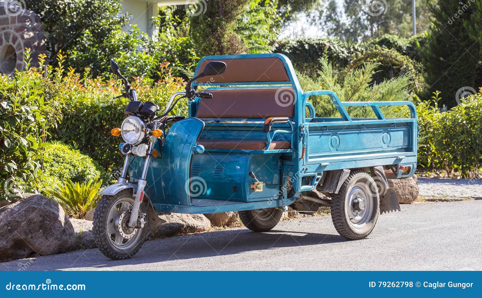 Cargo Motorcycle stock photo. Image of motorbike, rural - 79262798