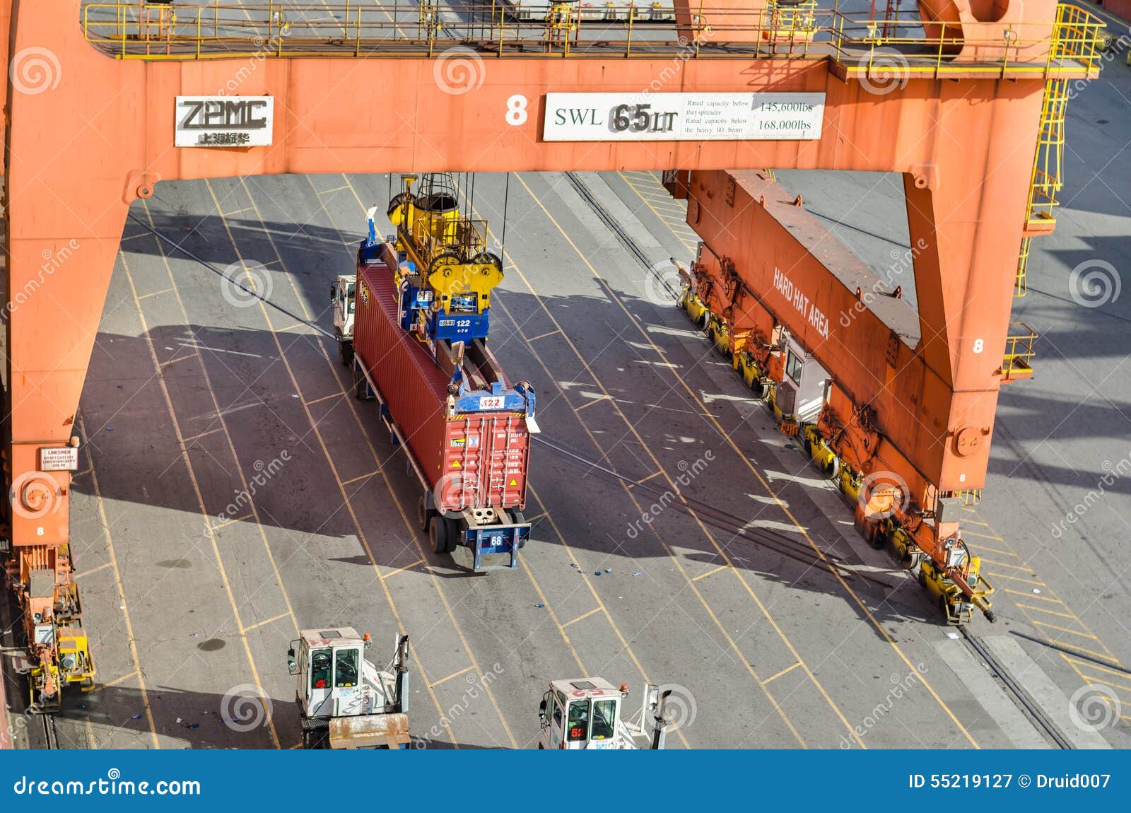 Cargo operations editorial photography. Image of construction - 55219127