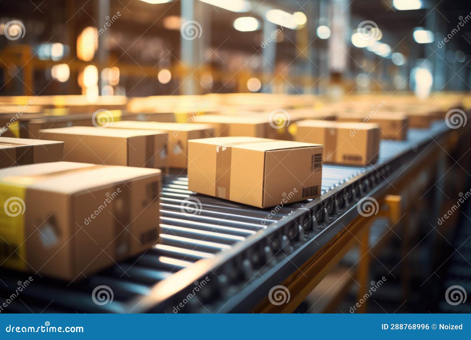 Cargo Package Shipment. Streamlined Distribution. Cargo Dispatch Stock ...