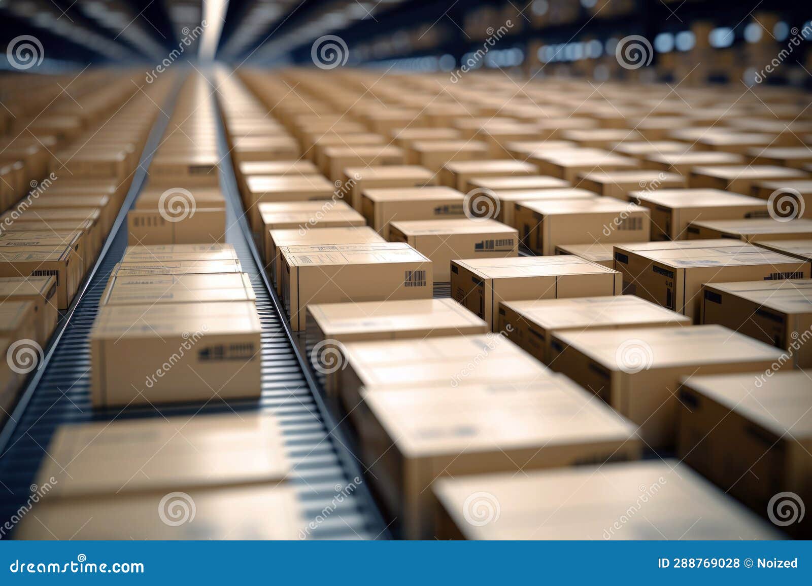 Cargo Package Shipment. Streamlined Distribution. Cargo Dispatch Stock ...