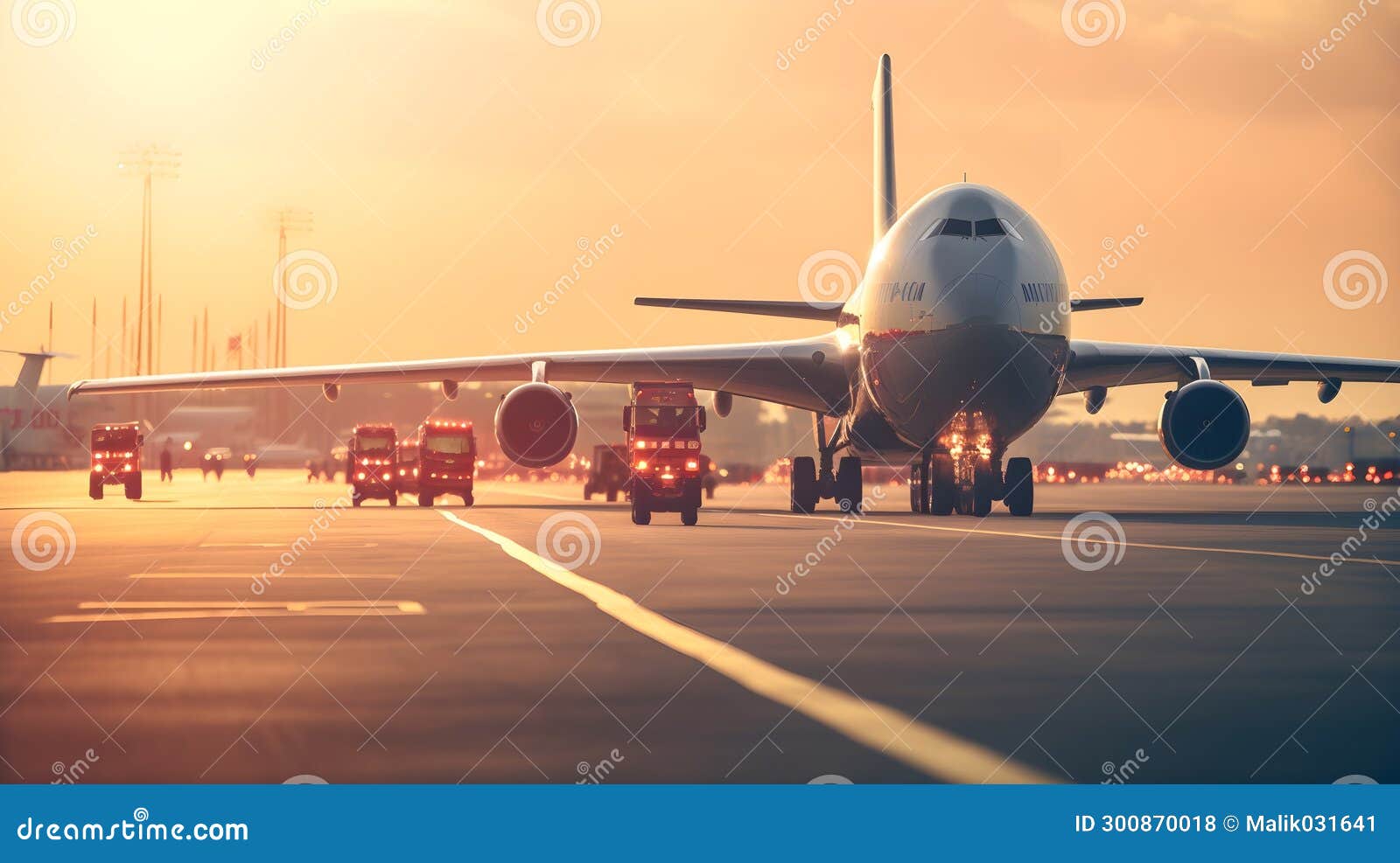 Cargo Planes on the Runway, Capturing the Swift and Secure Air ...
