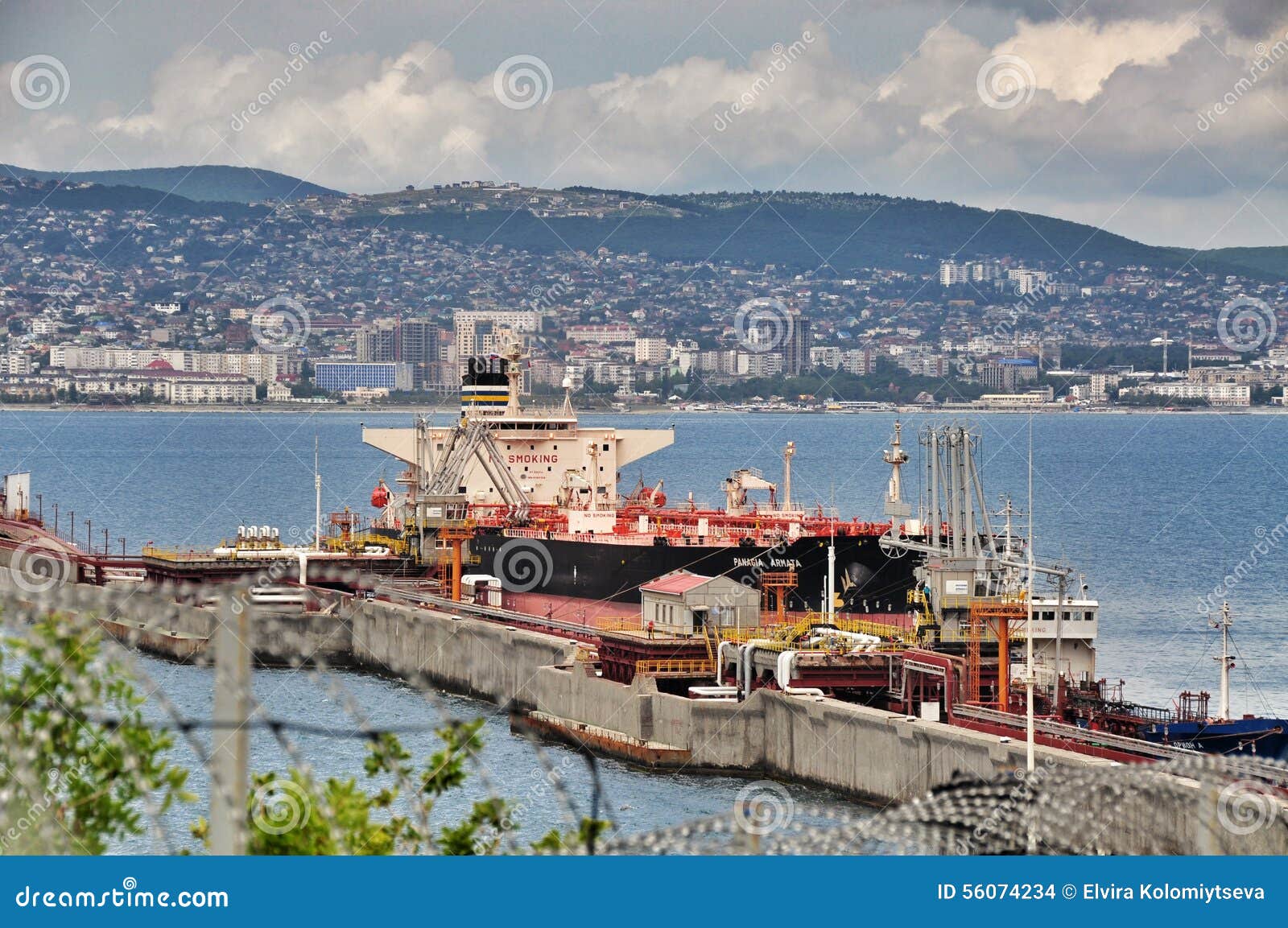 Port Of Novorossiysk, Warship Museum And Tourists. Editorial Photo ...