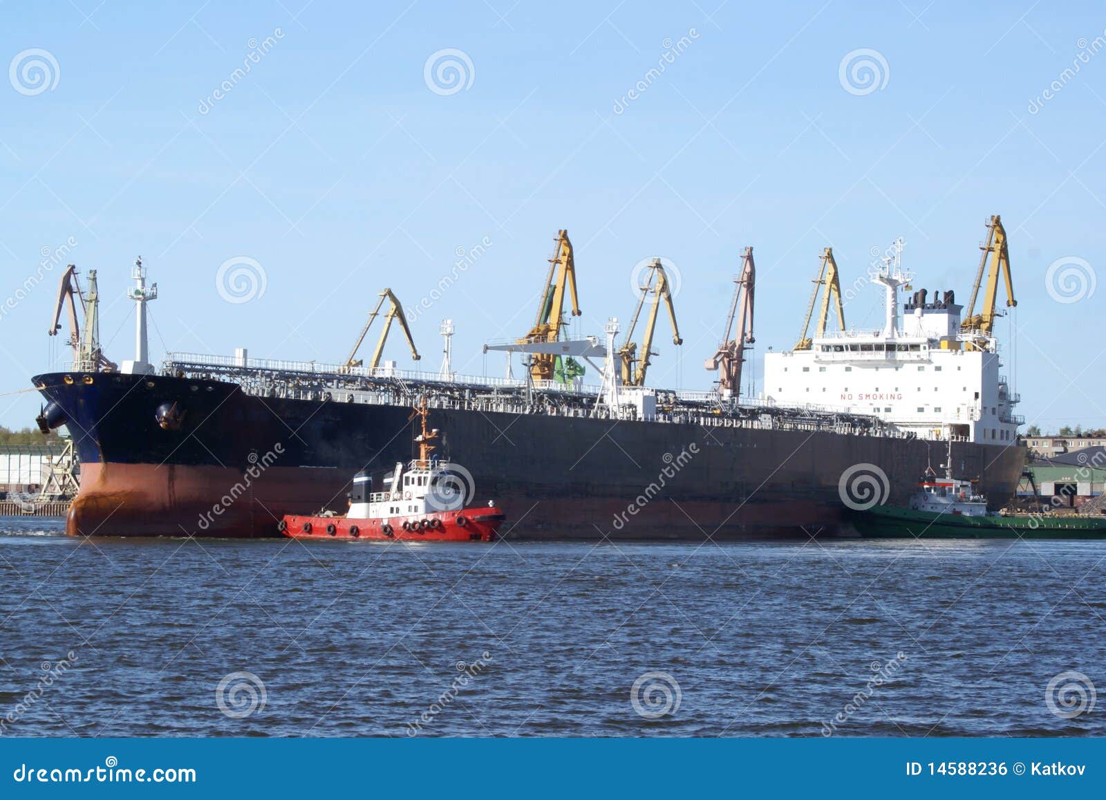 Cargo ship stock photo. Image of hull, delivery, transport - 14588236
