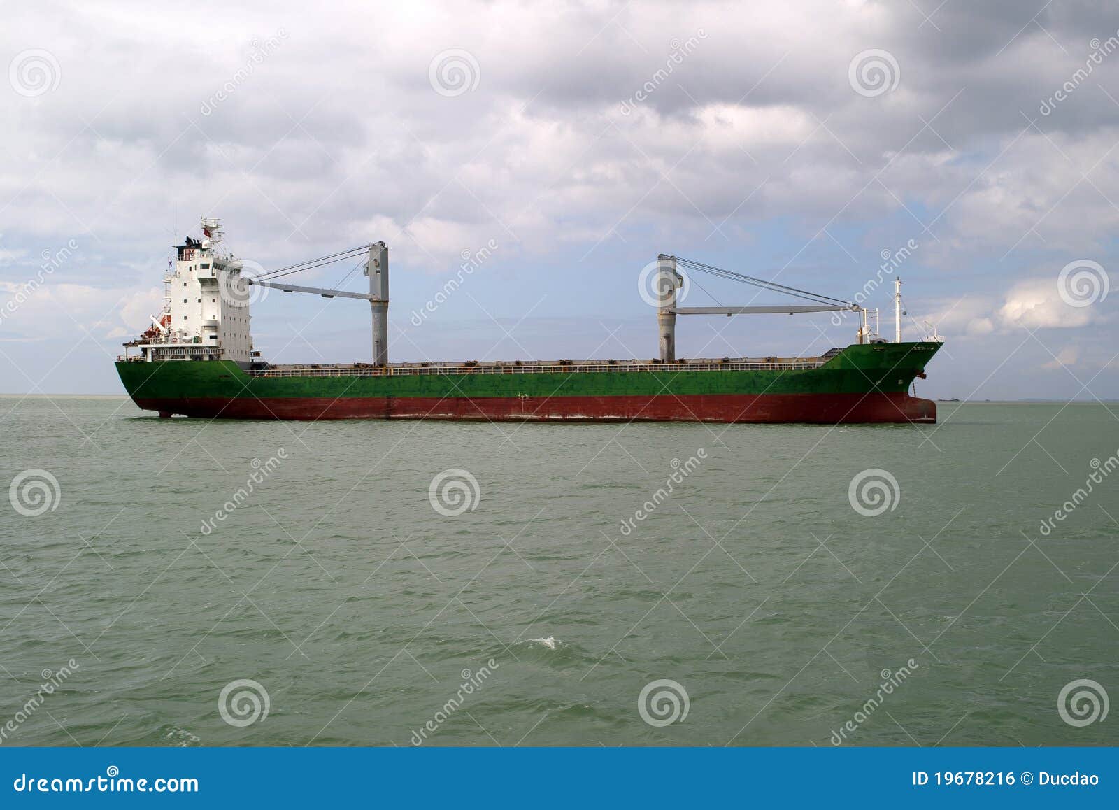 Cargo ship stock photo. Image of container, large, trade - 19678216