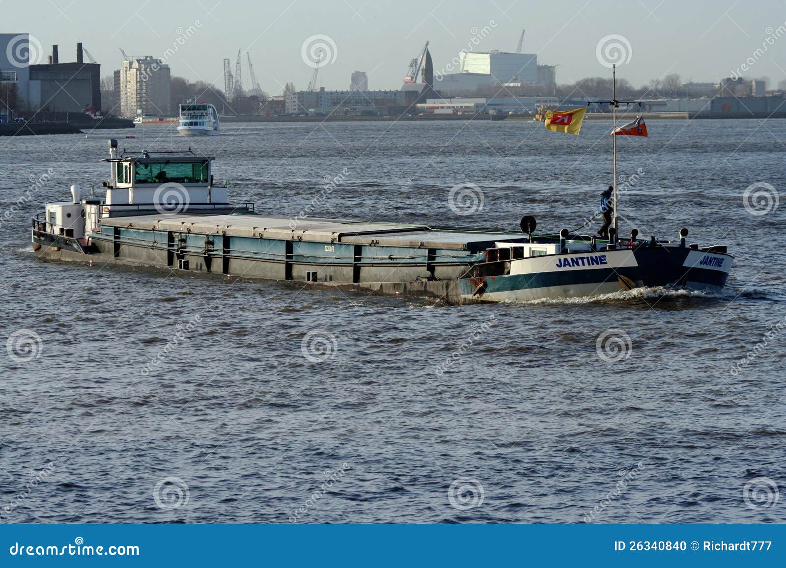Cargo Ship editorial image. Image of dutch, netherlands - 26340840