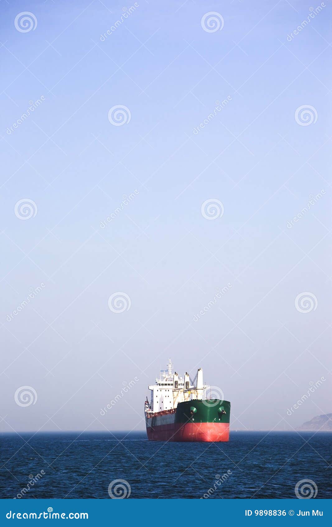 Cargo ship stock photo. Image of import, industrial, sailing - 9898836