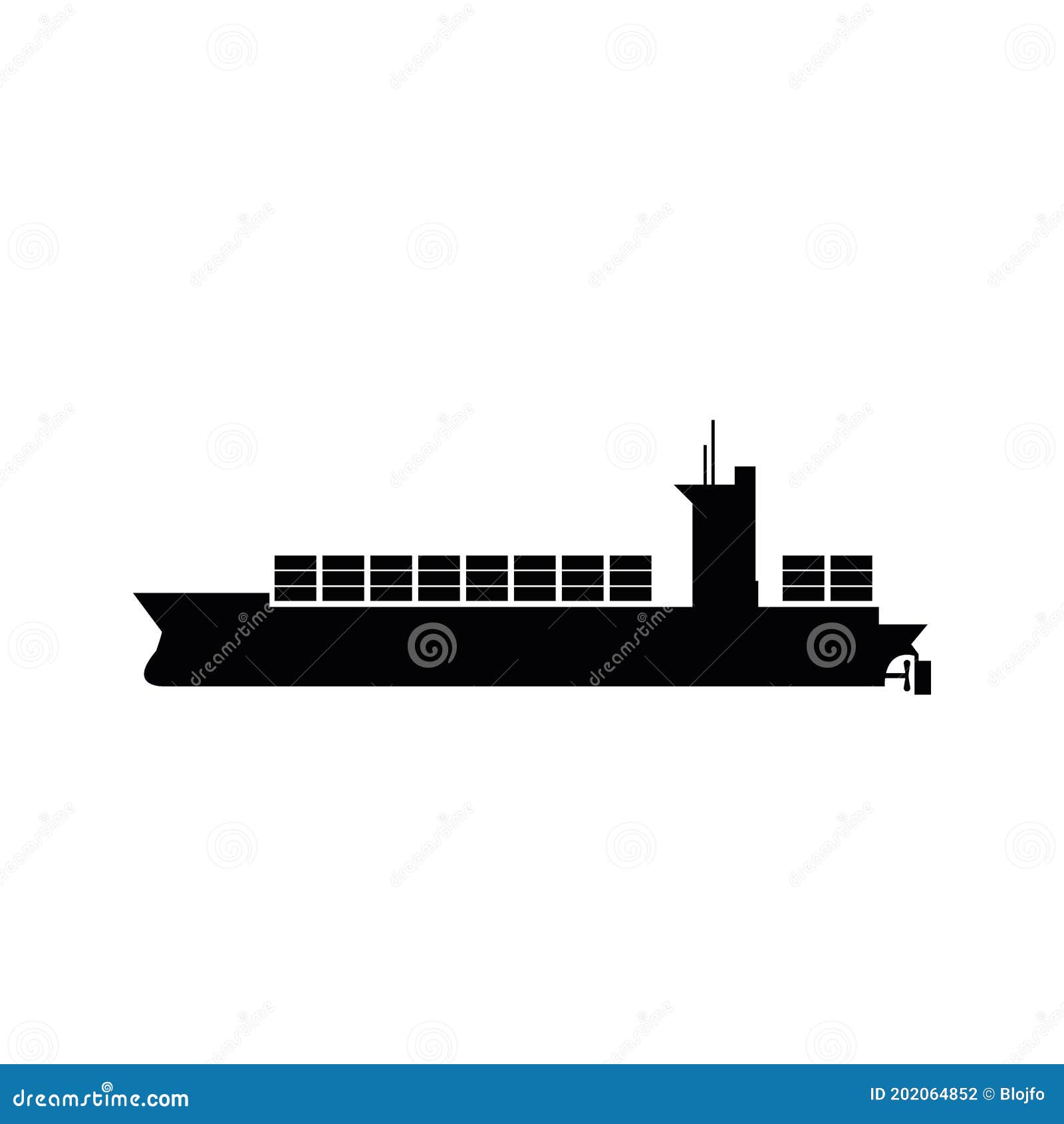 Containers Icon Set. It Included The Cargo, Forklift, Warehouse ...