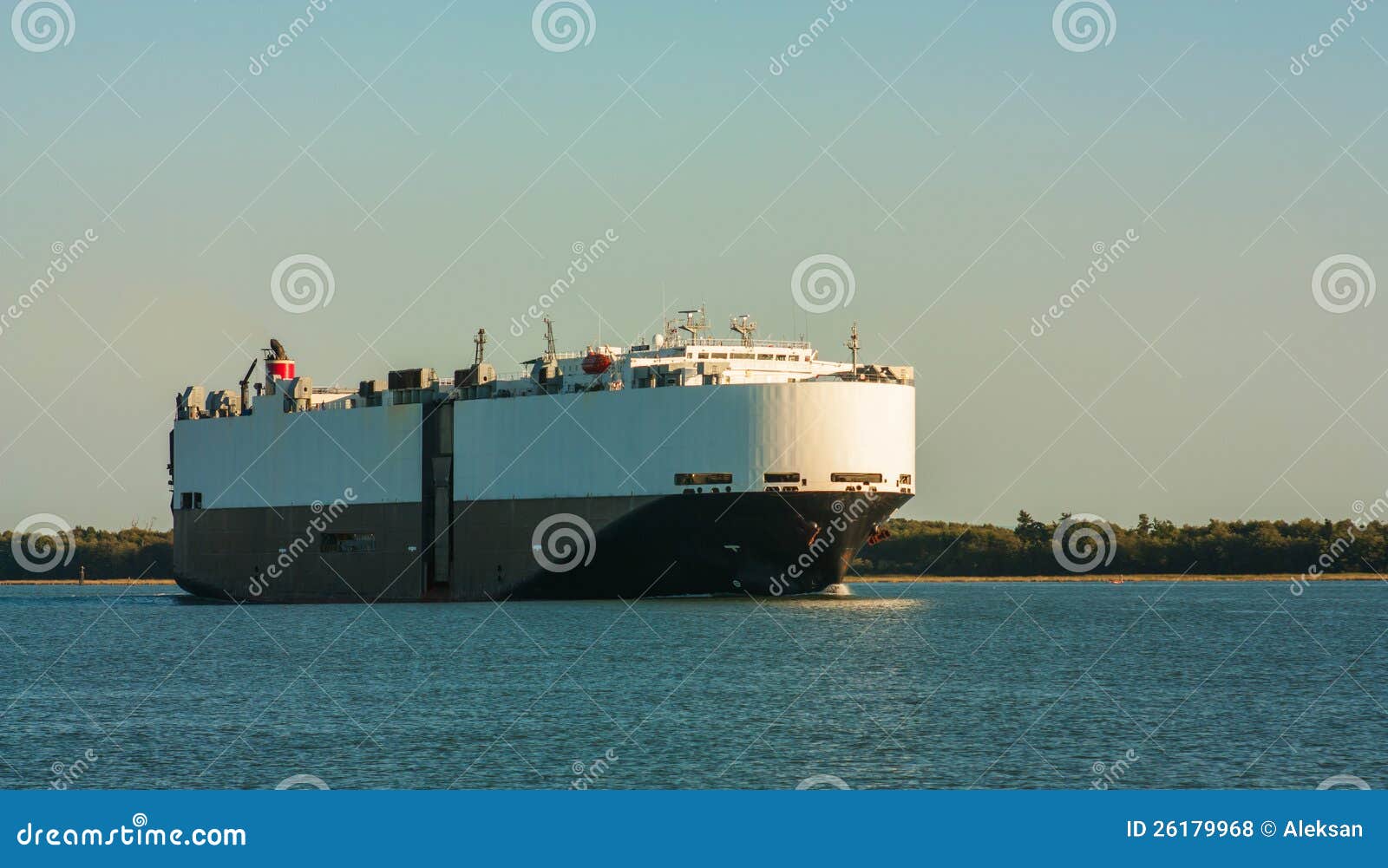 Cargo ship in the harbor stock photo. Image of carrying - 26179968