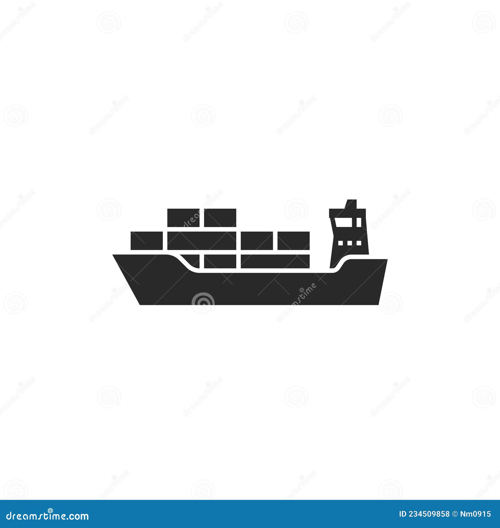 Freight Ship Icon