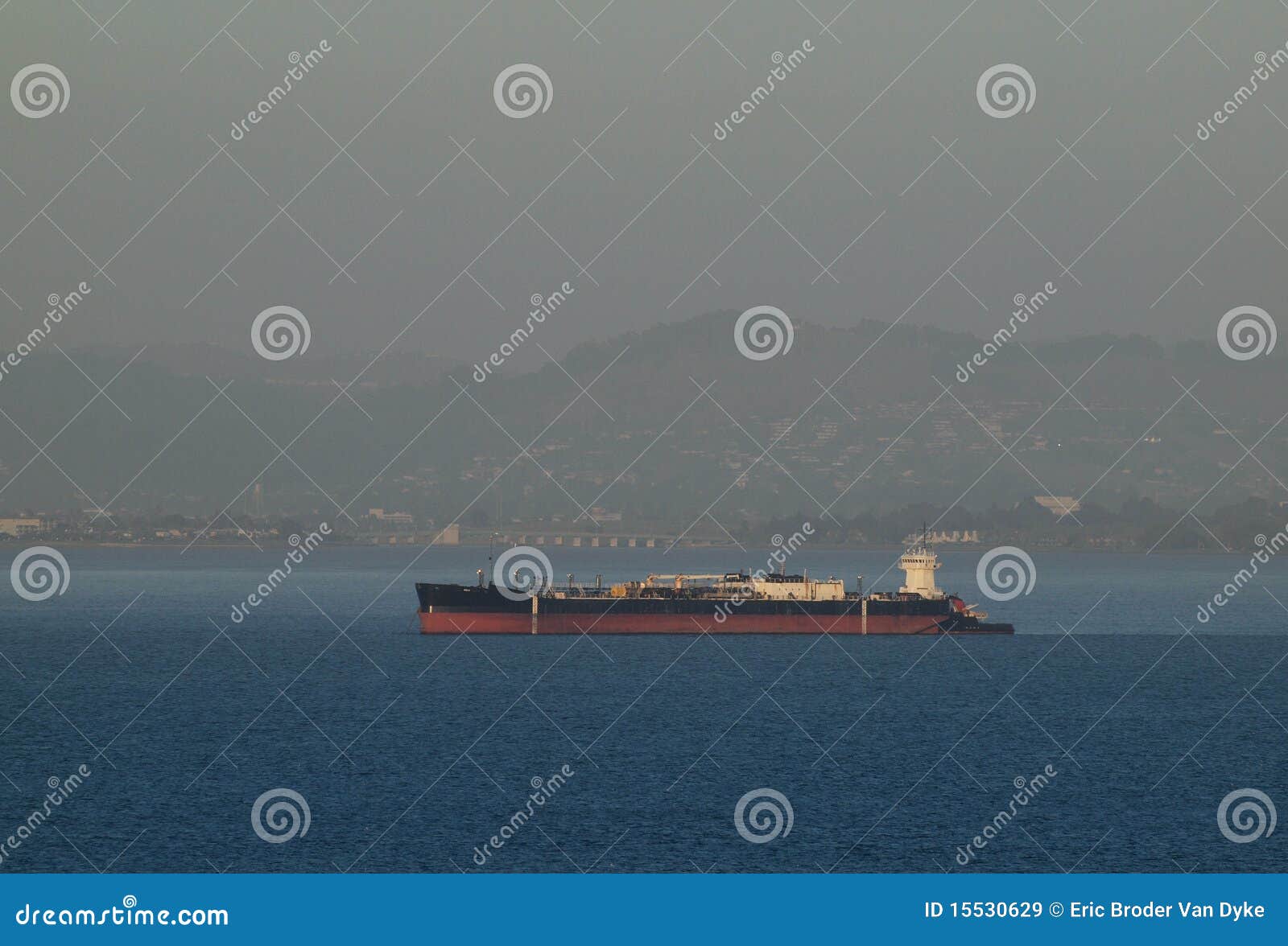 Cargo Ship Rest in San Francisco Bay Stock Image - Image of service ...