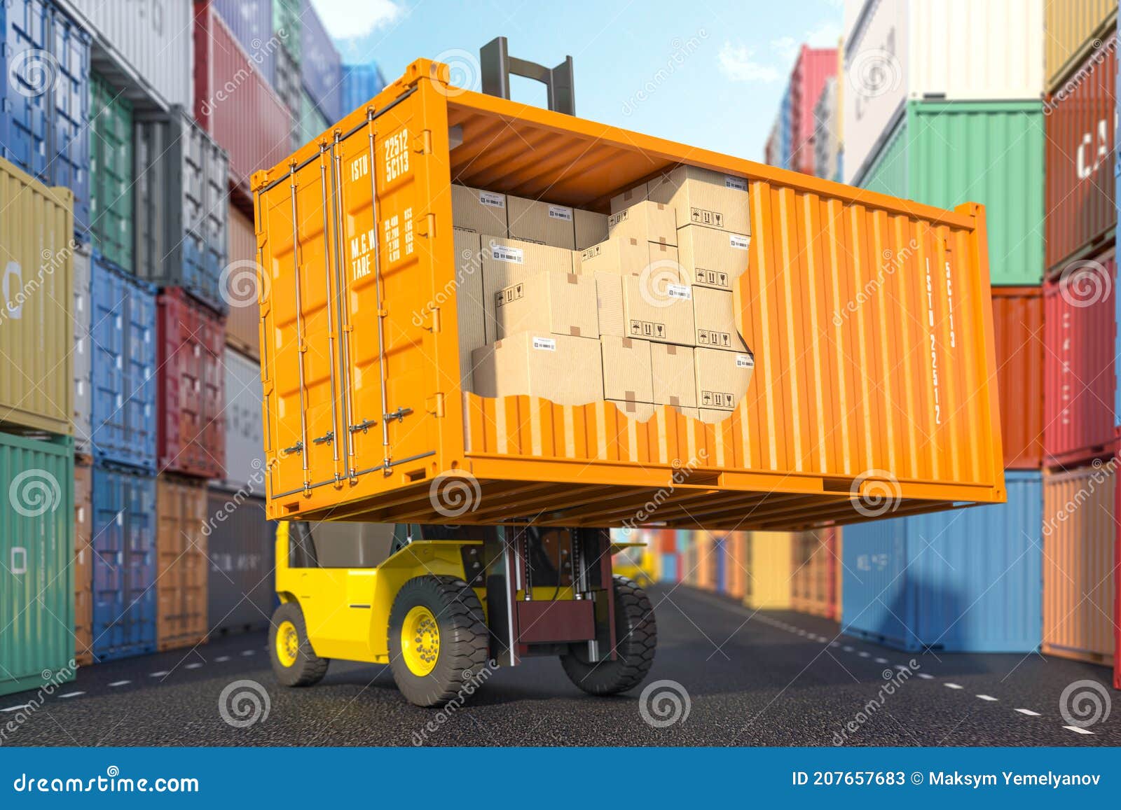 Cargo, Shipment, Delivery, Logistics and Freight Transportation Service ...