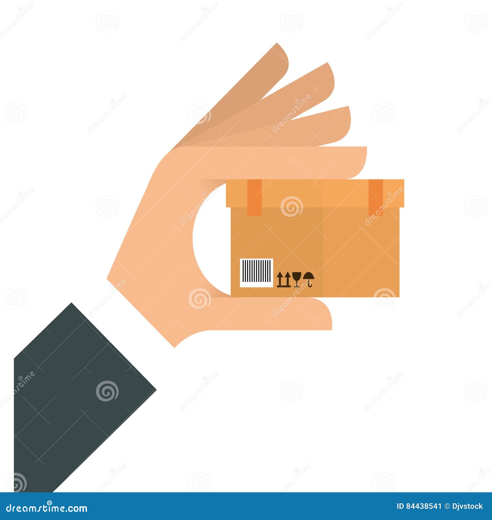 Cargo Shipping or Handling Related Icons Image Stock Illustration ...
