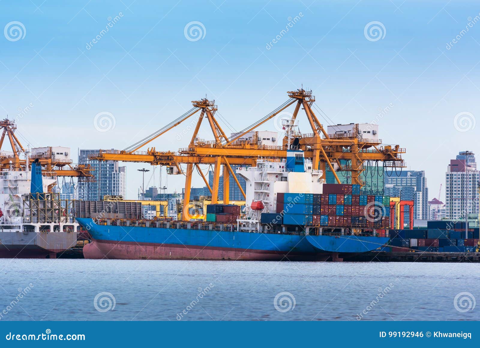 Cargo Shipping and Terminal Unloading Container, Loading Dock, S Stock ... Cargo Shipping and Terminal Unloading Container, Loading Dock, S Stock ...
