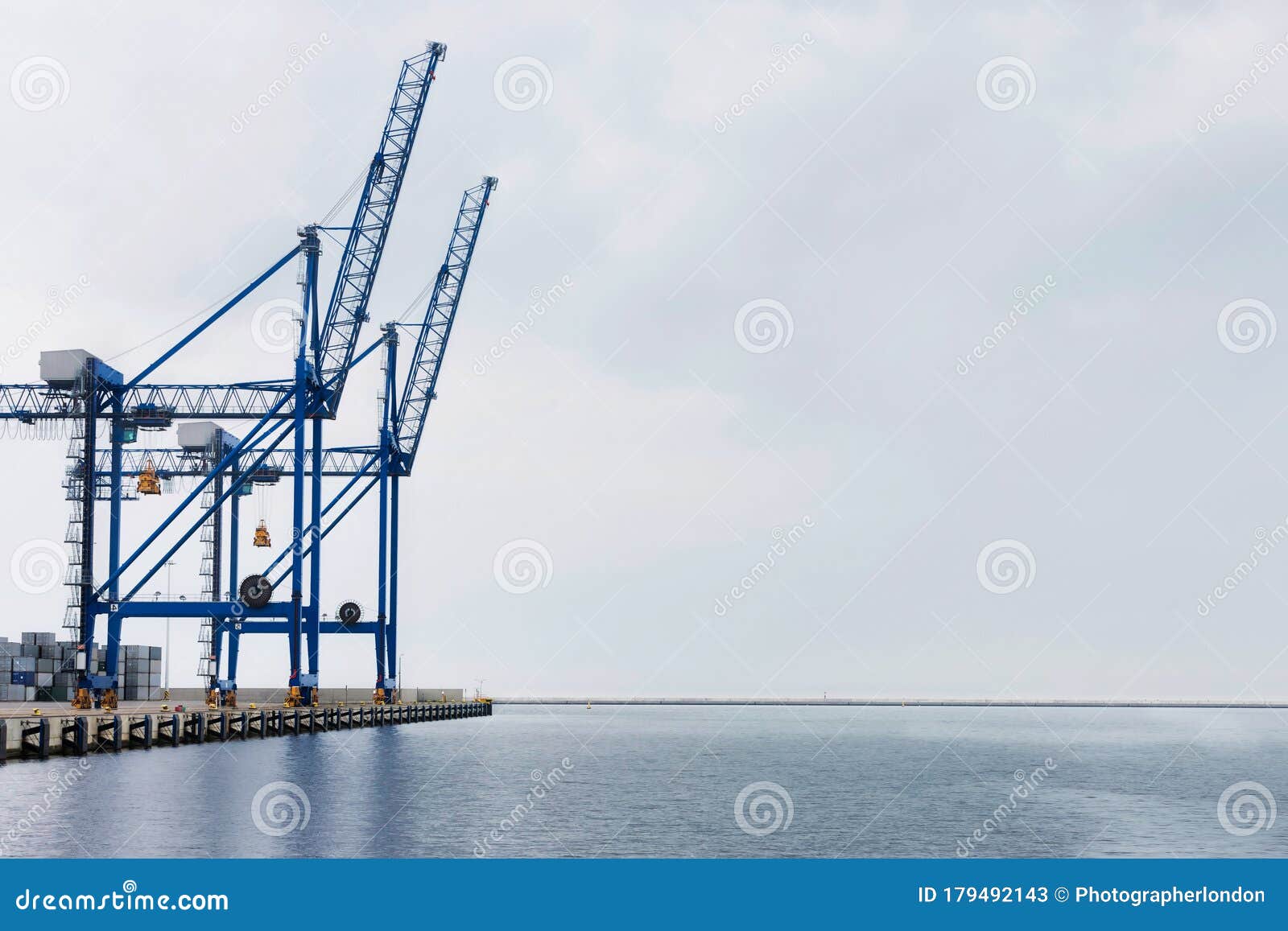 Photo of Cargo Terminal stock image. Image of corporation - 179492143