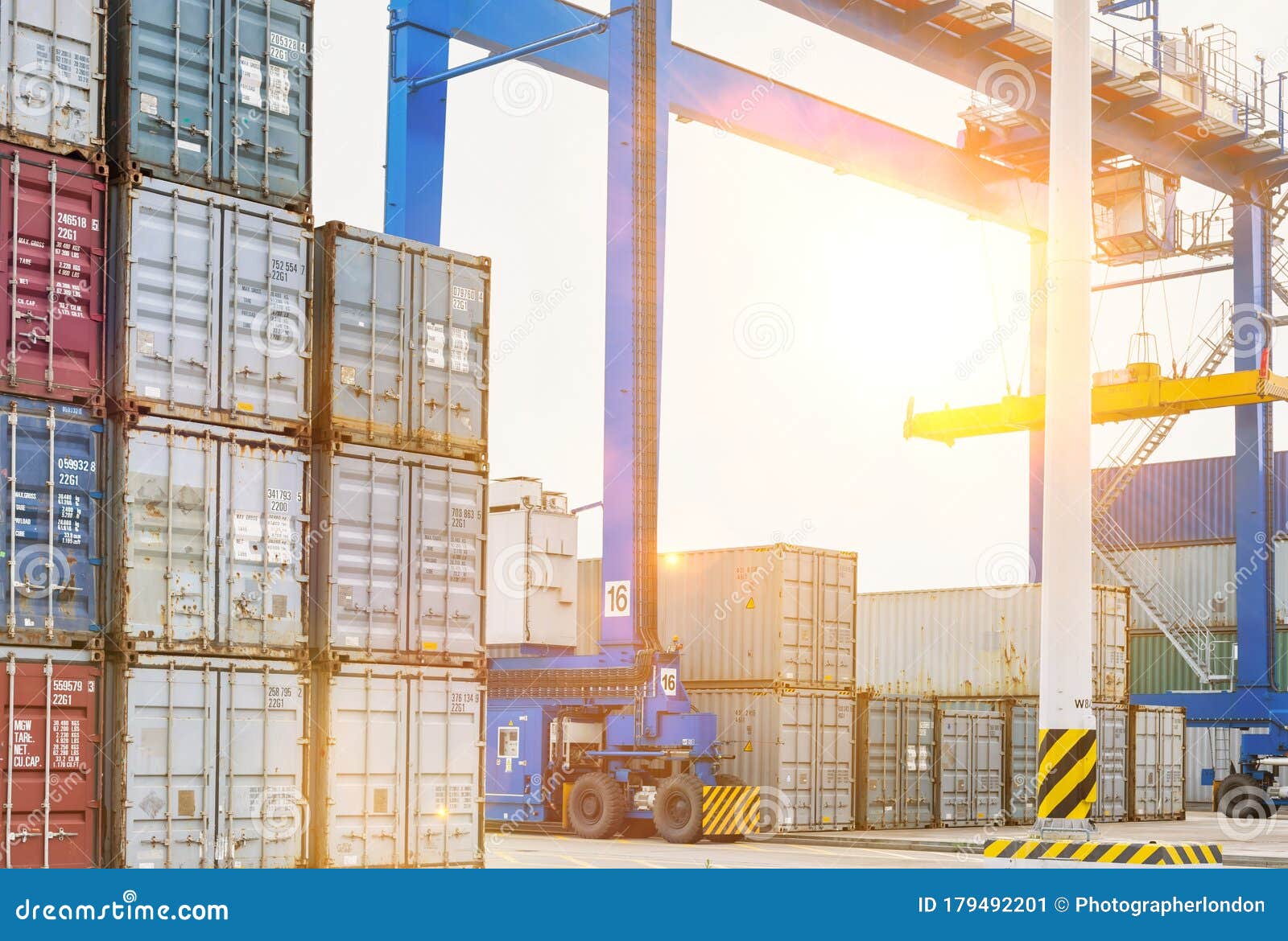 Photo of Cargo Terminal stock image. Image of exported - 179492201