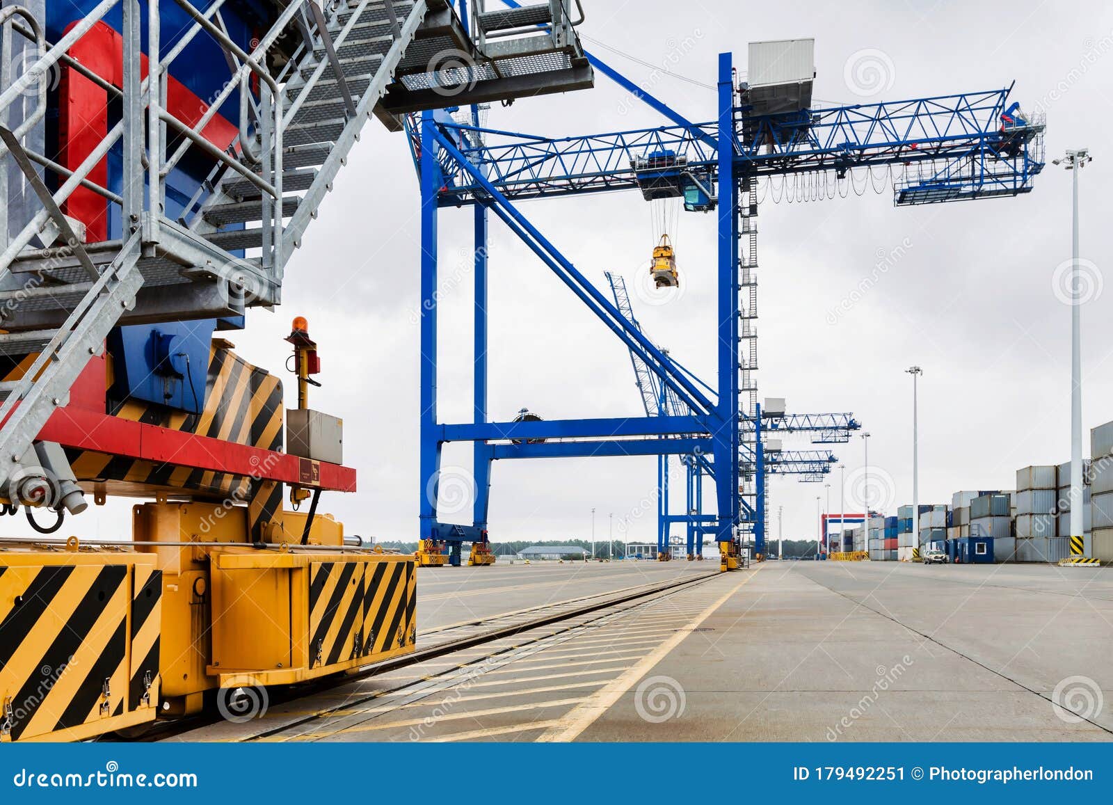 Photo of Cargo Terminal stock image. Image of freight - 179492251