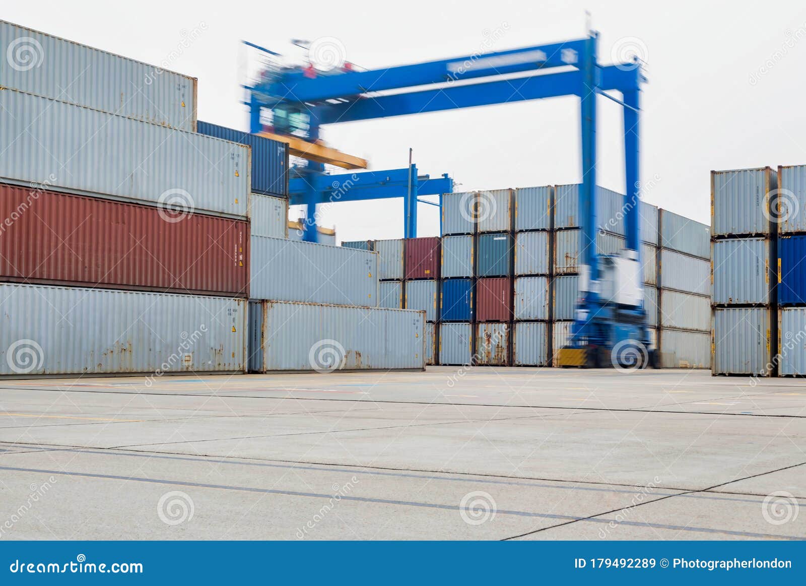 Photo of Cargo Terminal stock image. Image of occupation - 179492289