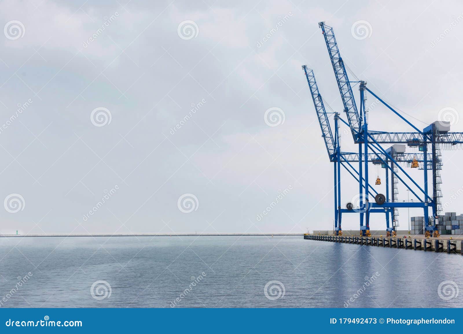Photo of Cargo Terminal stock image. Image of occupation - 179492473