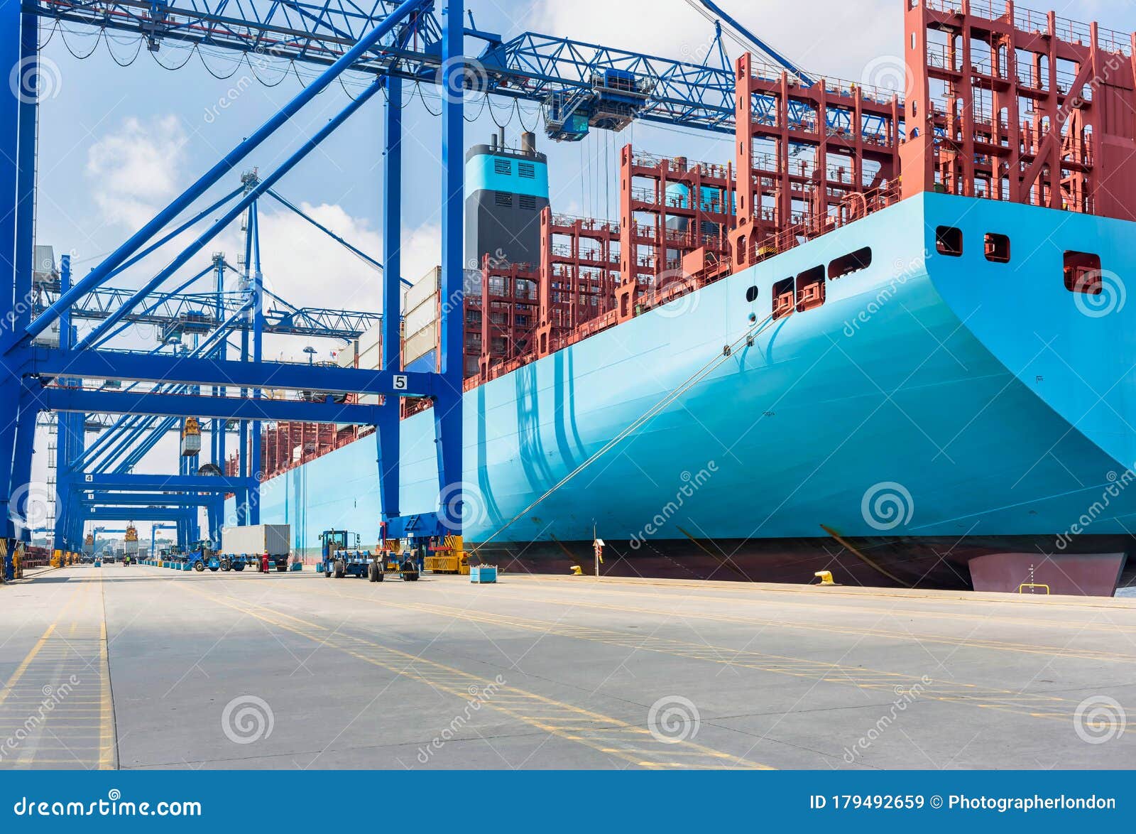 Photo of Cargo Terminal stock image. Image of forward - 179492659