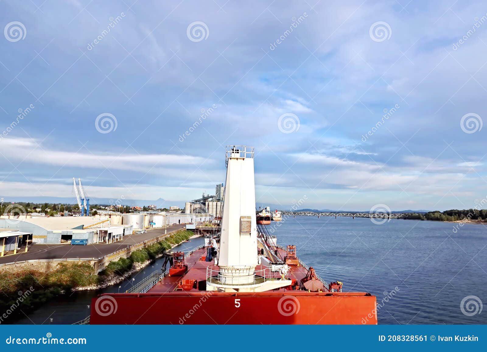 Cargo Terminal for Loading Bulk Cargo of Cooper Concentrates by Shore ...